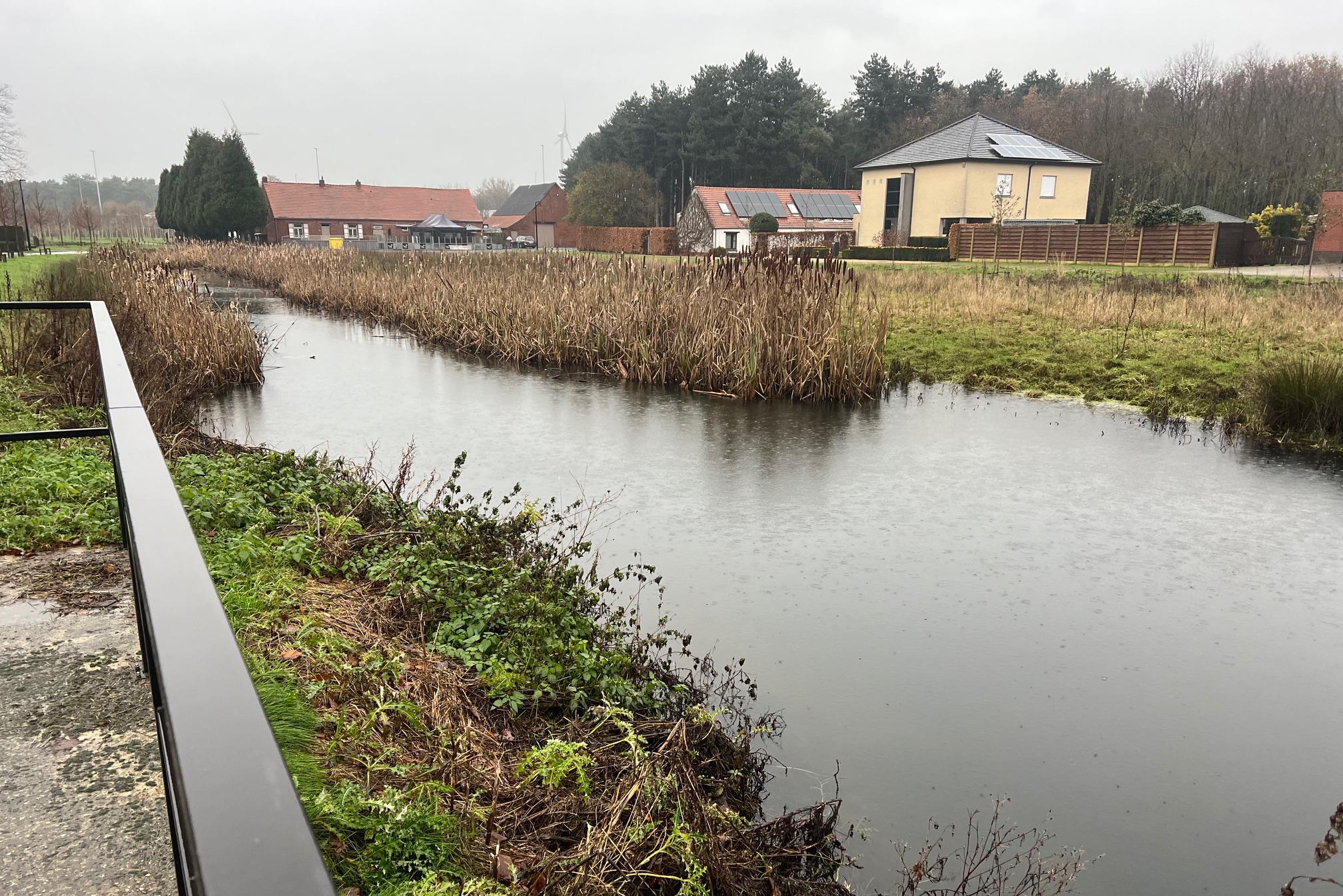 Bufferbekken krijgt ademruimte bij zware regenval | GVA