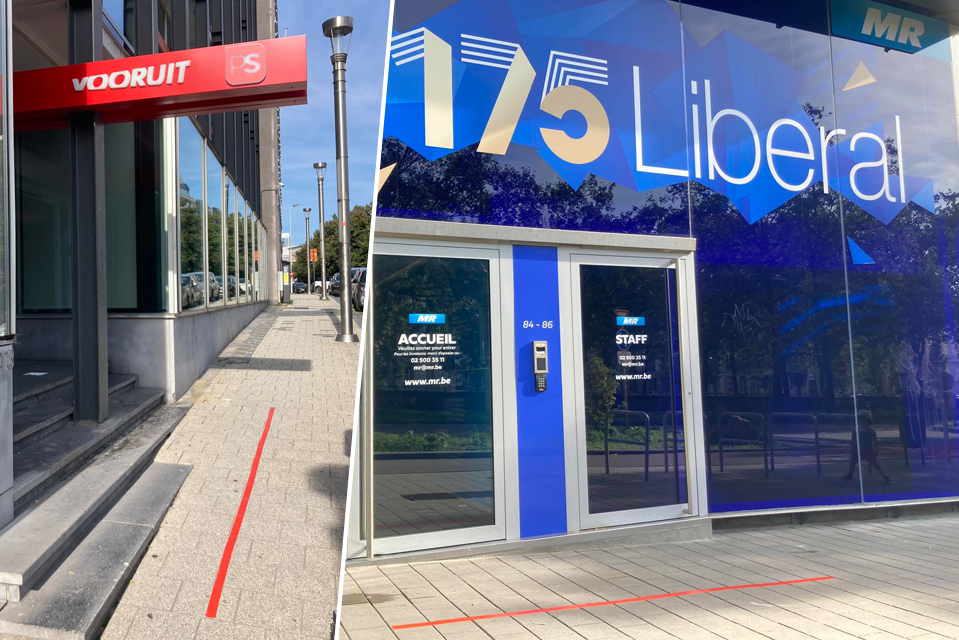 Waarom vanochtend plots rode lijnen verschenen aan de ...