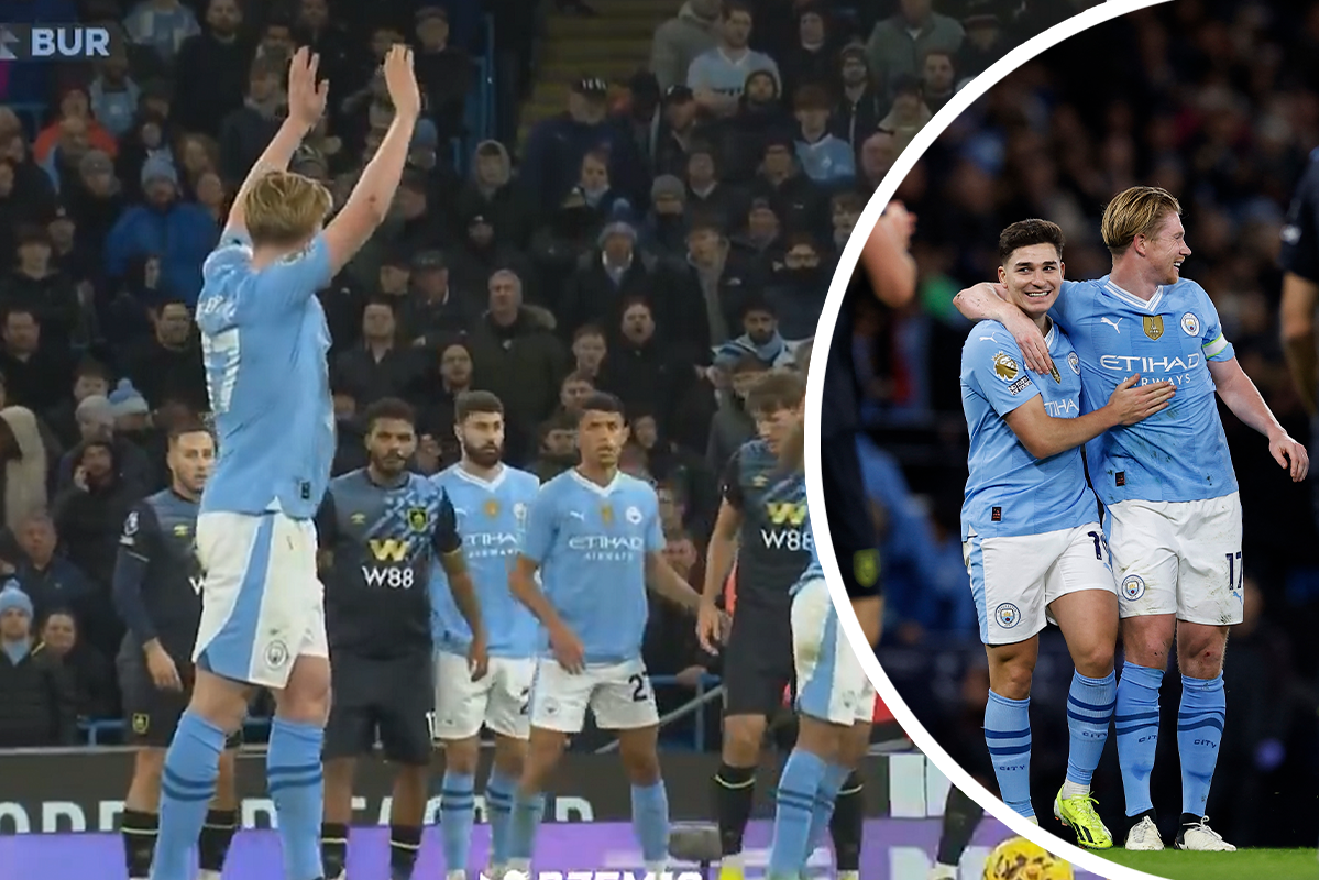 VIDEO. Kevin De Bruyne neemt iedereen bij de neus bij vrije trap en ...