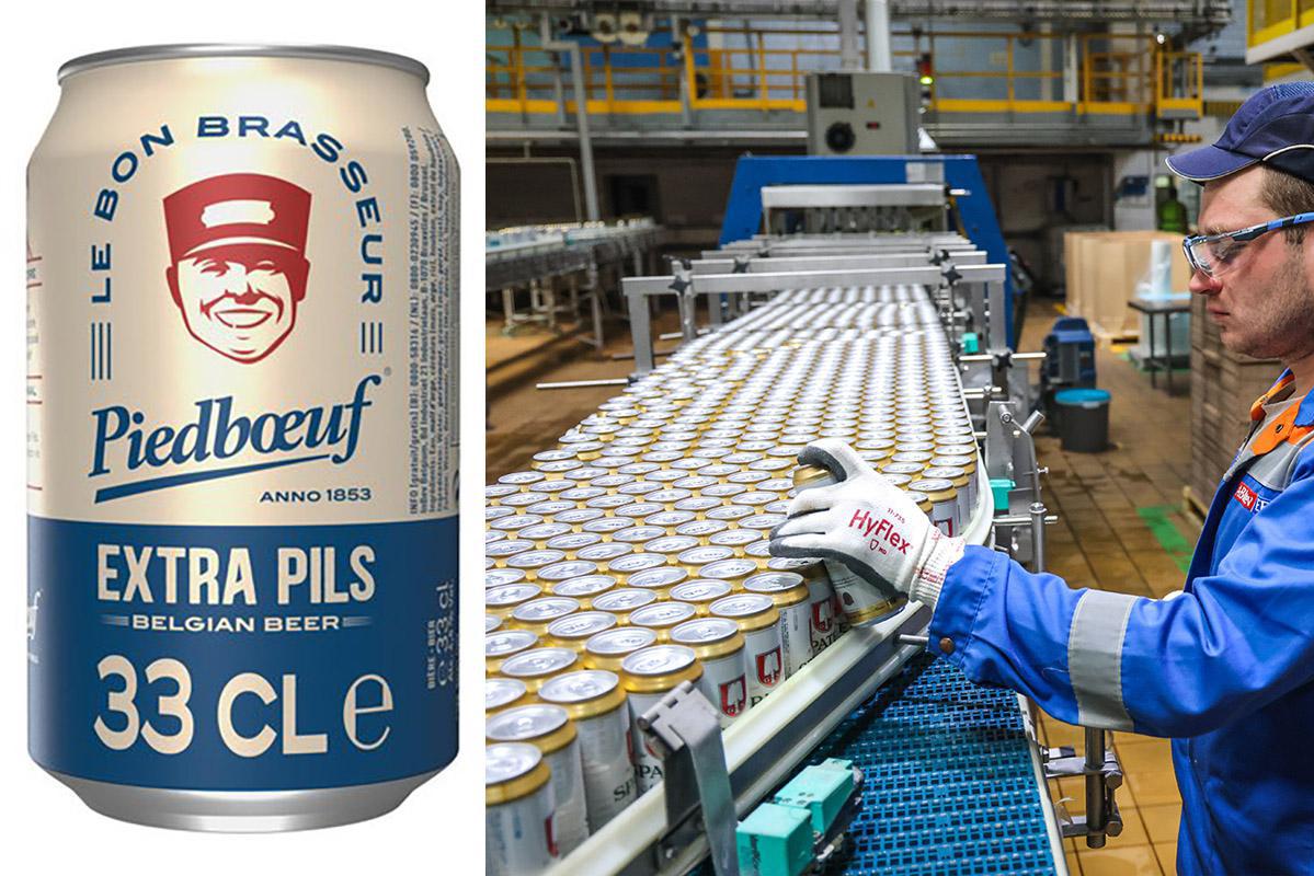 AB Inbev lanceert met Piedboeuf Extra pintje dat de helft goedkoper is dan Jupiler | GVA