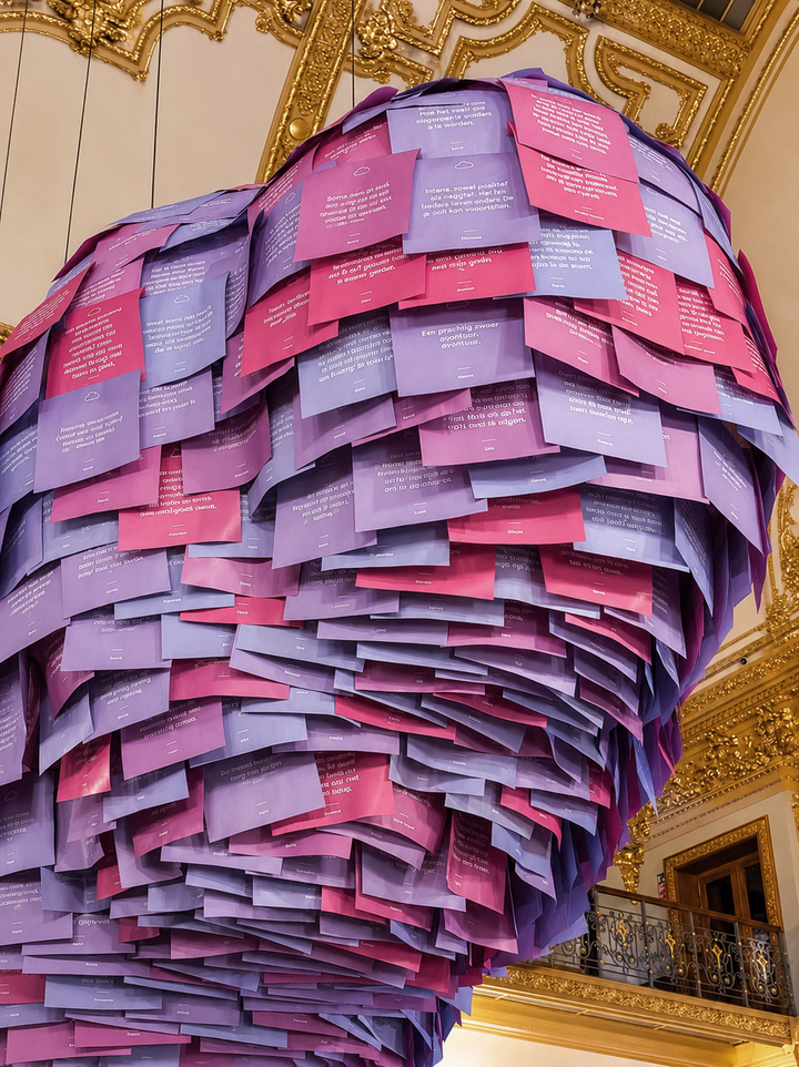 (Niet zo) roze wolk in Stadsfeestzaal doorbreekt taboe rond burn-out ...