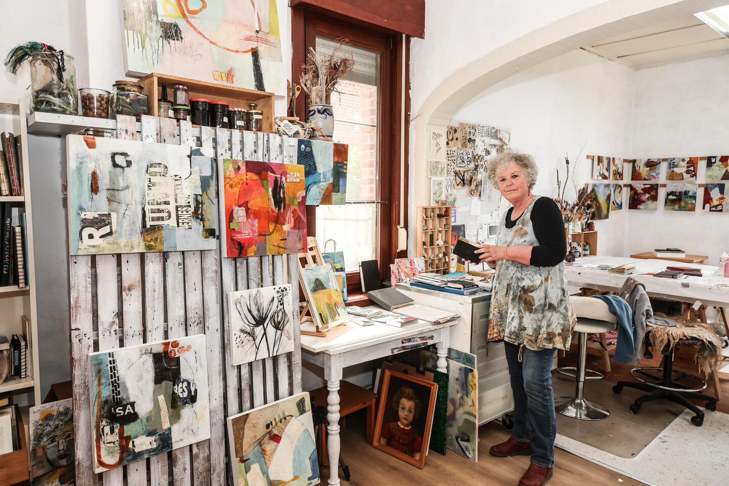 Schilderij van Kalmthoutse kunstenares geselecteerd voor internationale ...