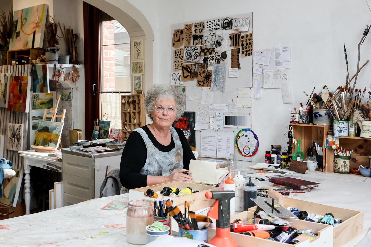 Schilderij van Kalmthoutse kunstenares geselecteerd voor internationale ...