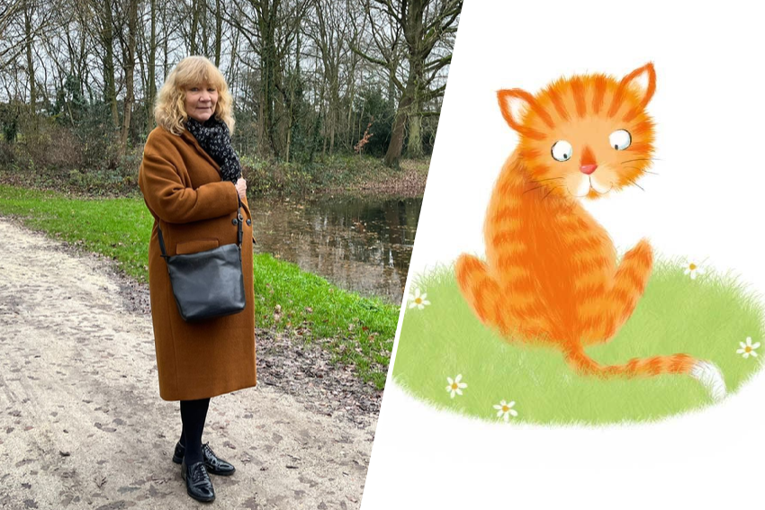 Illustrator Ann De Bode vormt Duffelse parkpoes om tot hoofdrolspeler ...