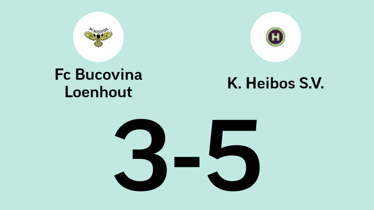 Heibos wint sensationeel duel met Bucovina Loenhout | GVA