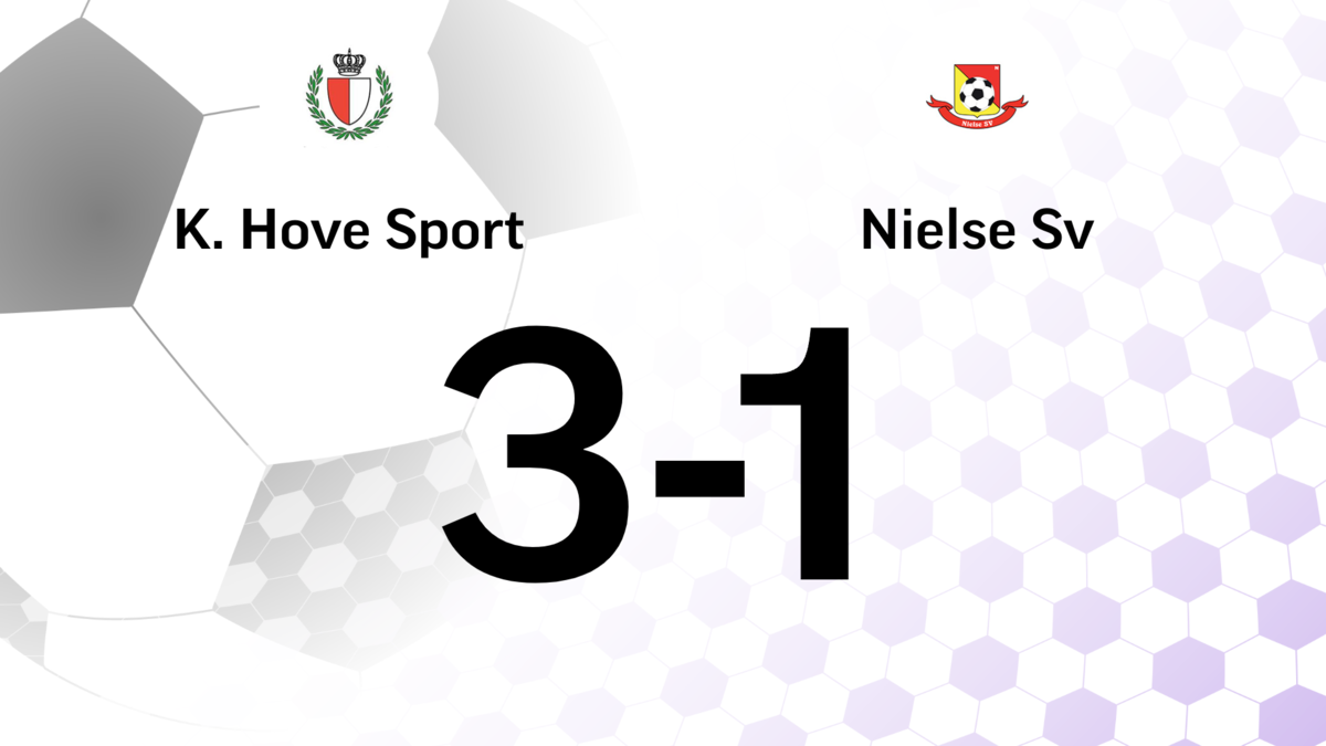 Hove verslaat Nielse en blijft winnen | GVA