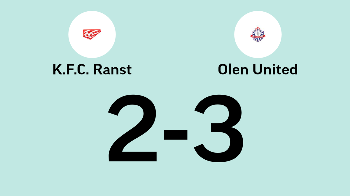 Ranst B verliest thuis met een doelpunt verschil van Olen United | GVA
