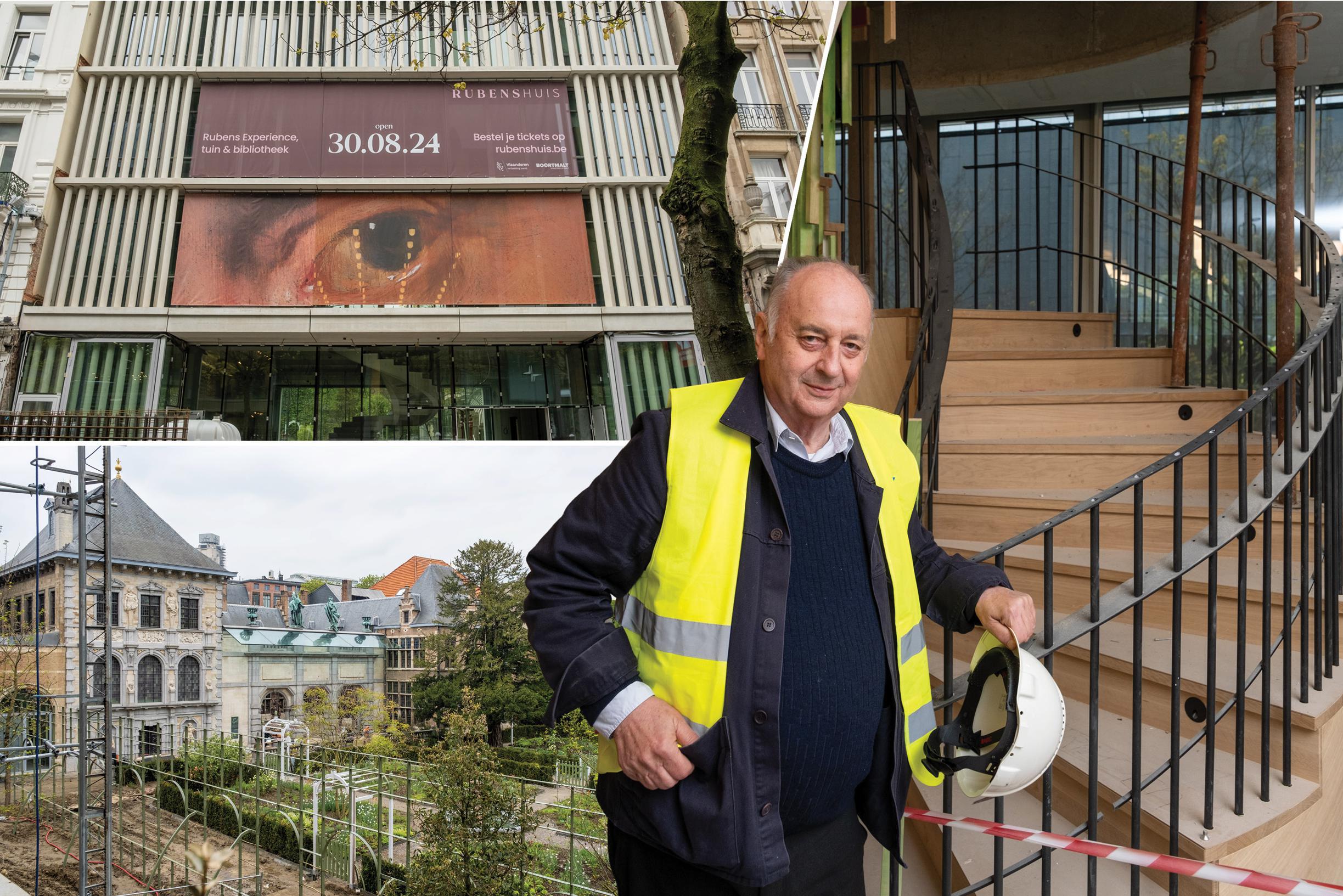 Architect Paul Robbrecht mag pronken met Rubenshuis op zijn ‘Antwerps ...
