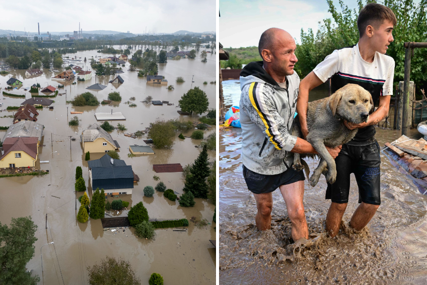 LIVE STORM BORIS. 1.000-tal mensen geëvacueerd omwille van noodweer in ...