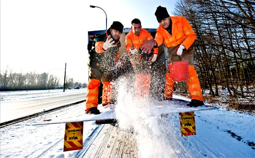 Antwerpen begint vanavond met strooien | GVA