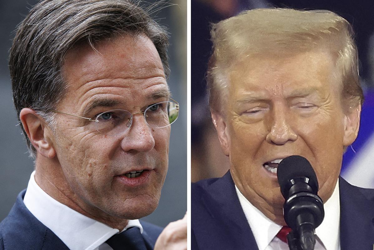 NAVO-baas Mark Rutte: “Stop met je zorgen te maken over Trump als ...