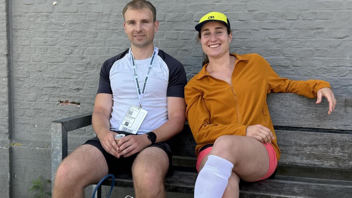 Pas twee dagen voor start, wist Kim-Jo (32) uit Kortrijk dat ze deelnam ...