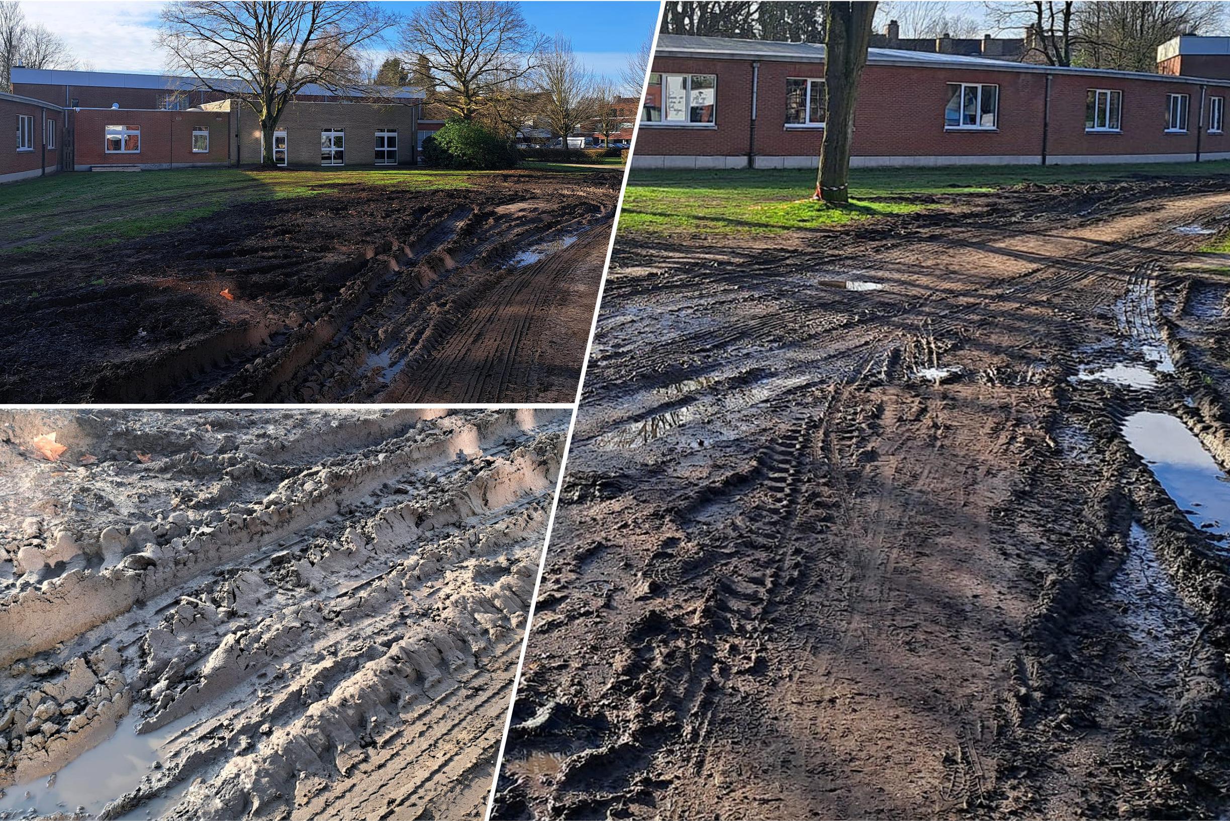 Plein in ‘s-Gravenwezel al maanden modderbad: “Schandvlek van de ...