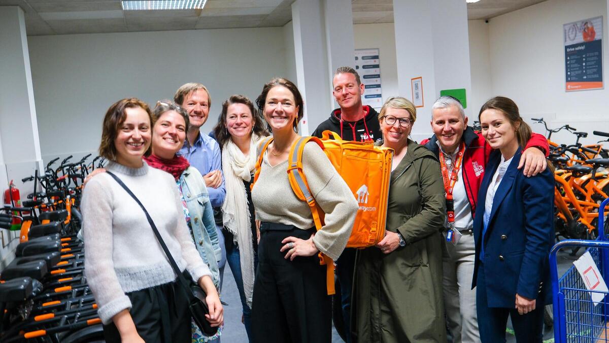 Vooruit voert actie voor meer sociale bescherming platformwerkers | GVA