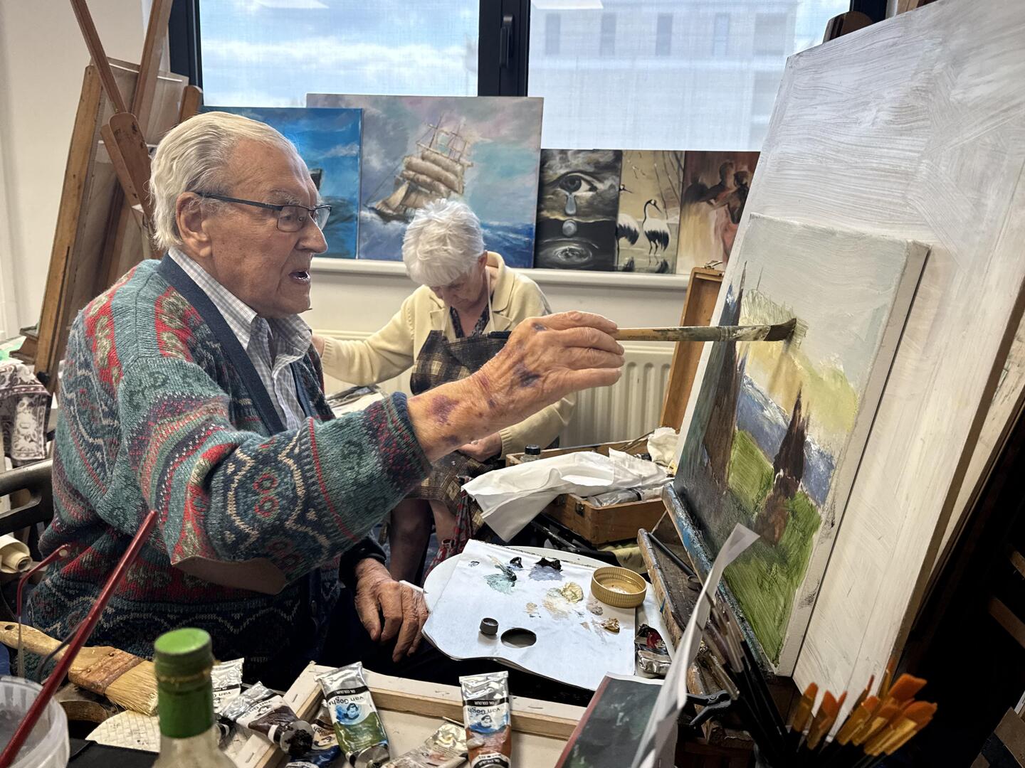 Atelier In Beeld in Puurs-Sint-Amands: wandel binnen bij Luc Morjaeu ...