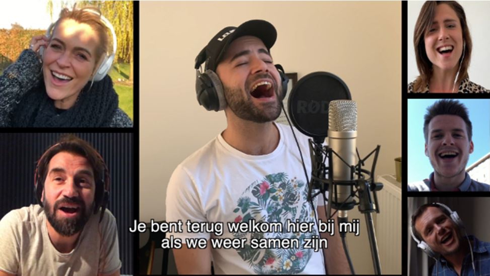 Familie-cast maakt quarantainelied “Als We Weer Samen Zijn” | GVA