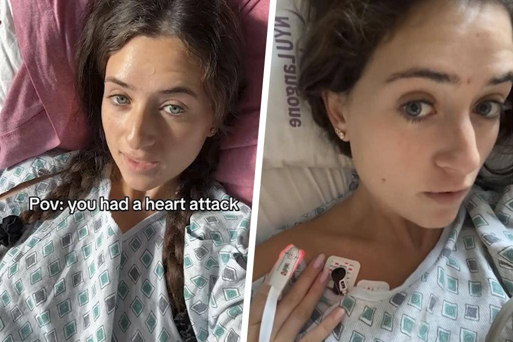 Raquel (24) krijgt hartaanval ondanks gezonde levensstijl en waarschuwt ...