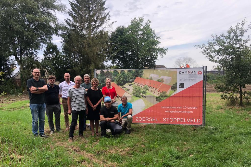 Bouw van tien nieuwe sociale huurwoningen aan Stoppelveld gaat van ...