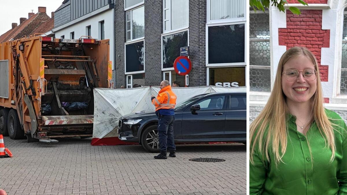 Jonge vrouw in levensgevaar na dodehoekongeval met vuilniswagen in ...
