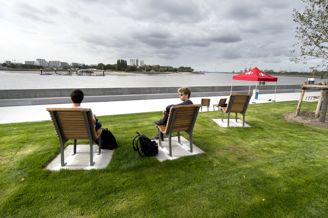 Droogdokkenpark op het Eilandje: “Een park waar Antwerpenaren elkaar ...