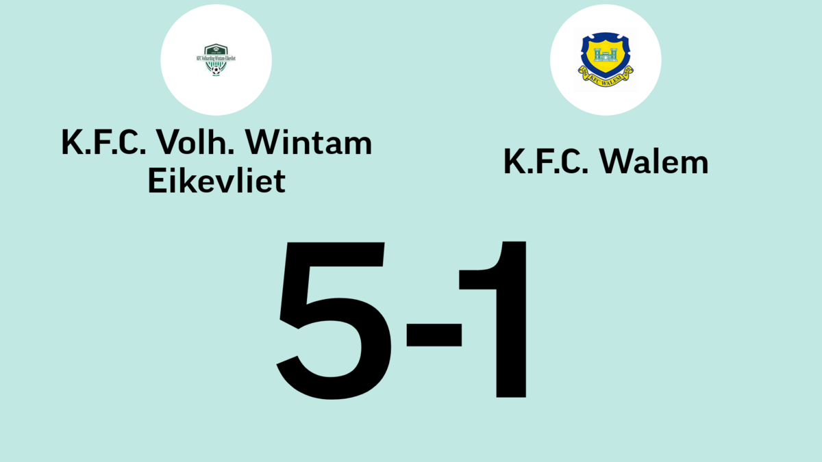 Wintam wint spektakelwedstrijd van Walem | GVA