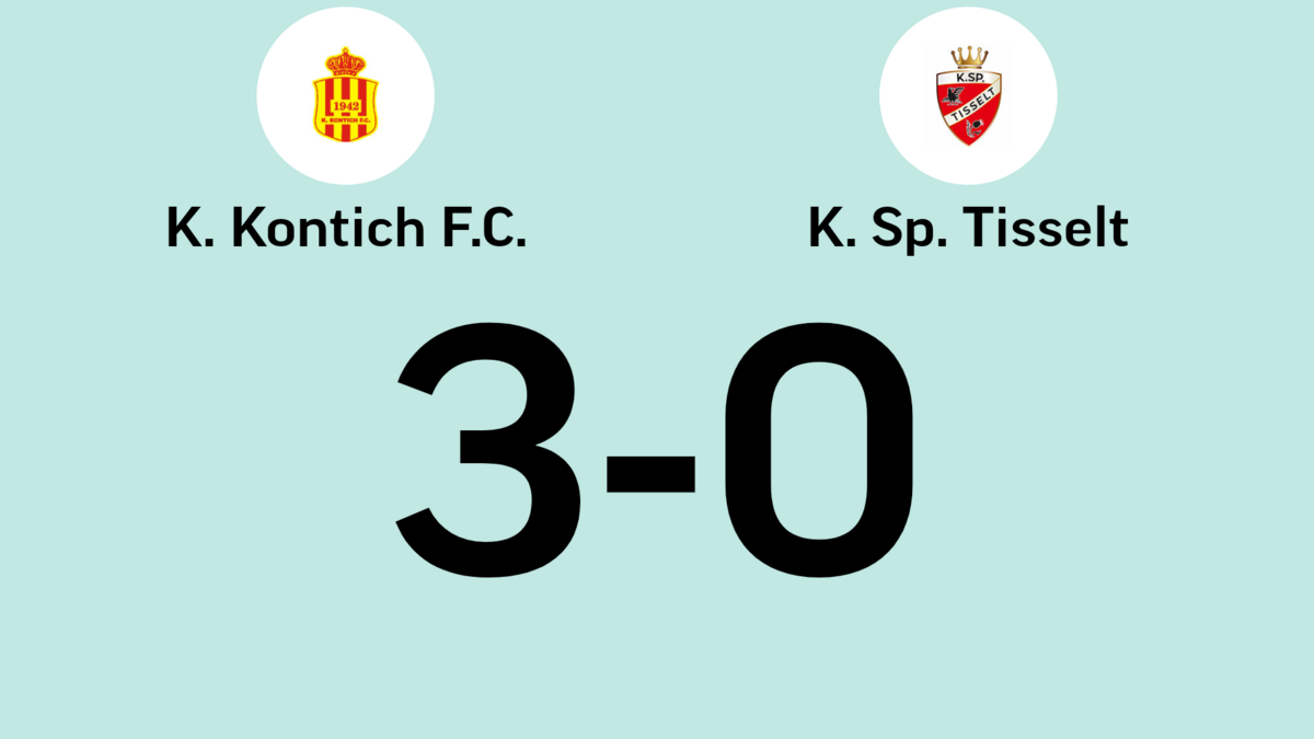 Kontich boekt overtuigende zege tegen Tisselt | GVA
