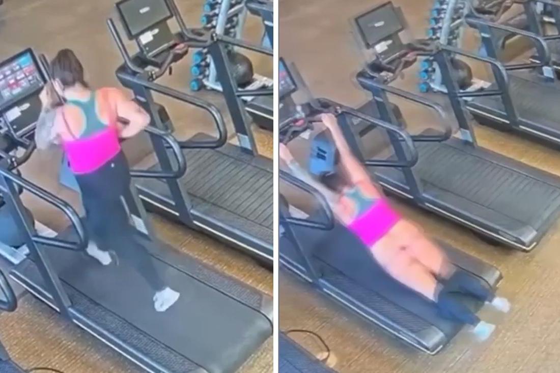 “Dus dit is net gebeurd...”: Alyssa (26) test loopband uit in fitness ...