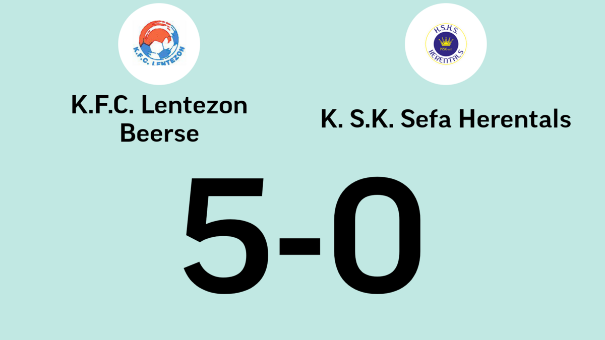 Wedstrijd tussen Lentezon en KSKS Herentals eindigt in forfaitscore | GVA
