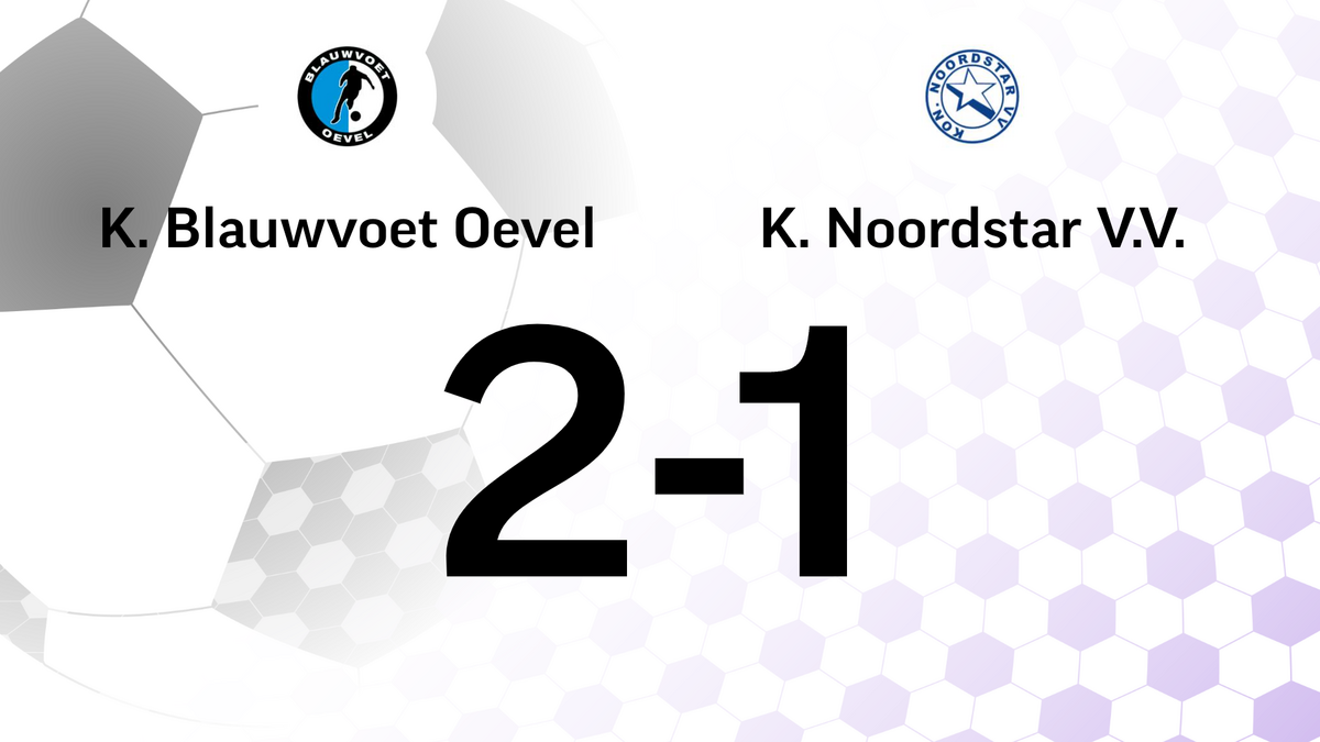 Blauwvoet Oevel in tweede helft voorbij Noordstar | GVA