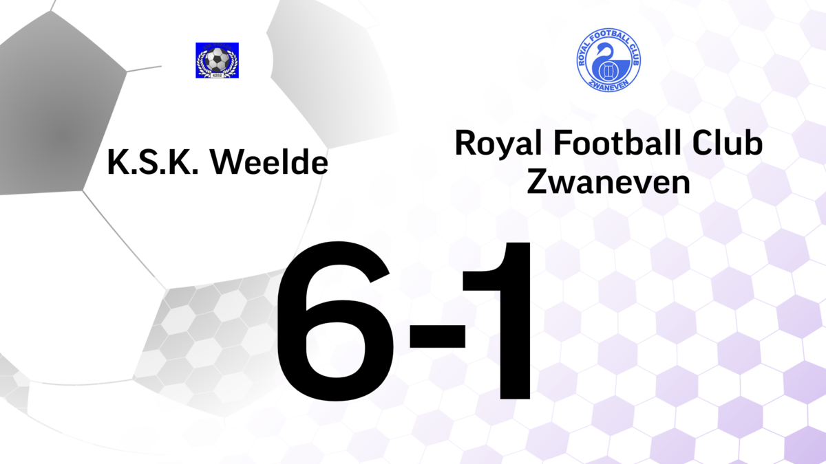 Weelde overklast Zwaneven | GVA