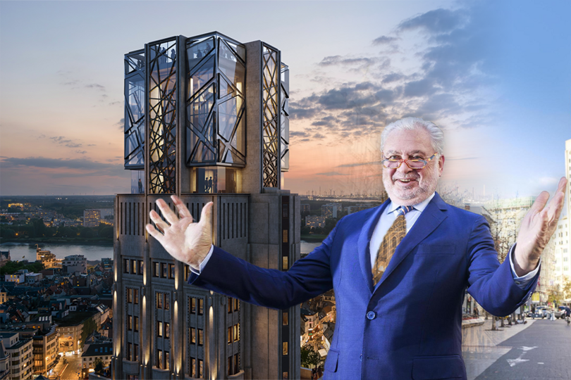 Fernand Huts stelt nieuw ontwerp van Boerentoren voor: minder ...