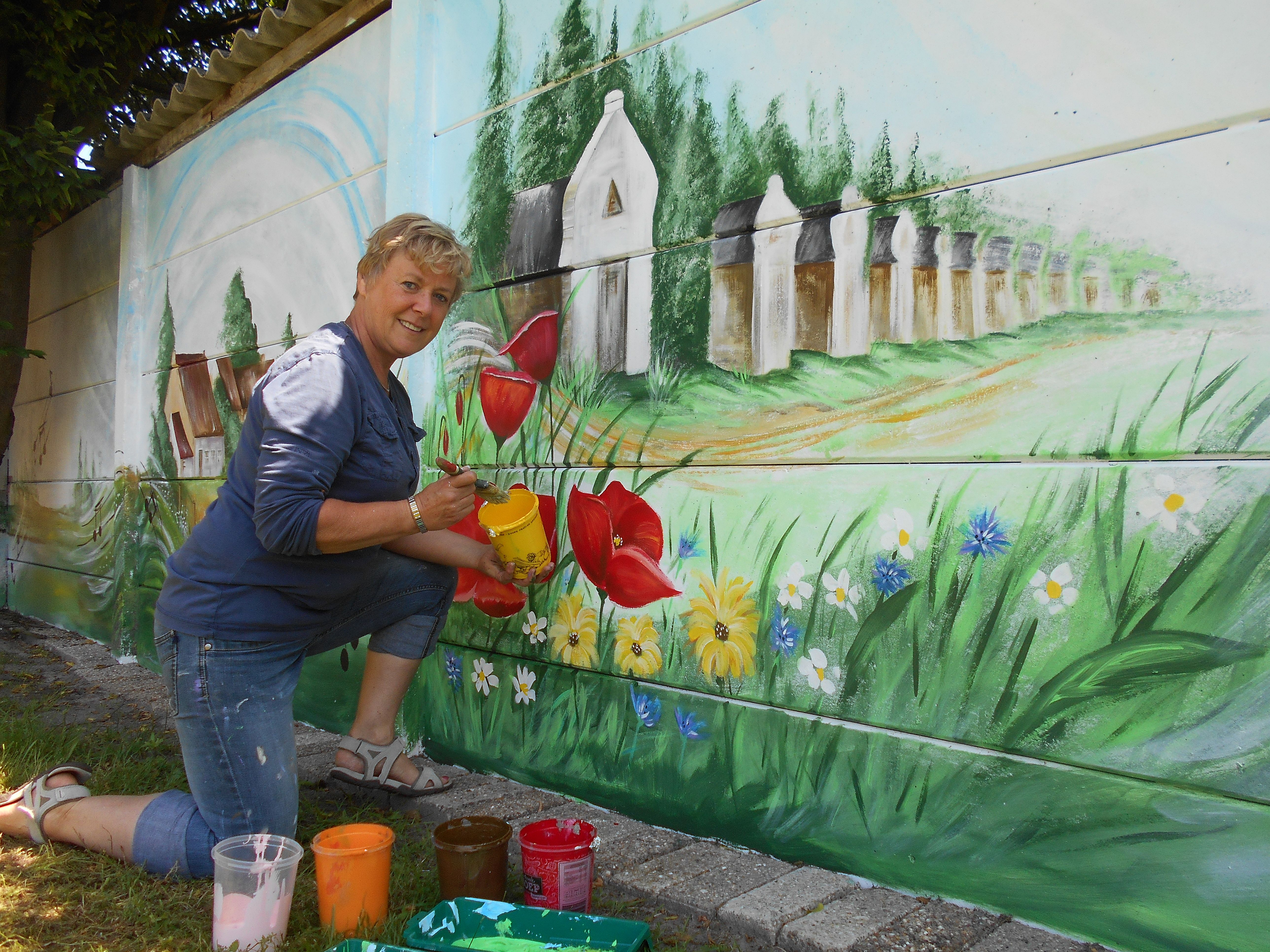Groot Kapellen fier op MUURKUUR-muur van Viv | GVA