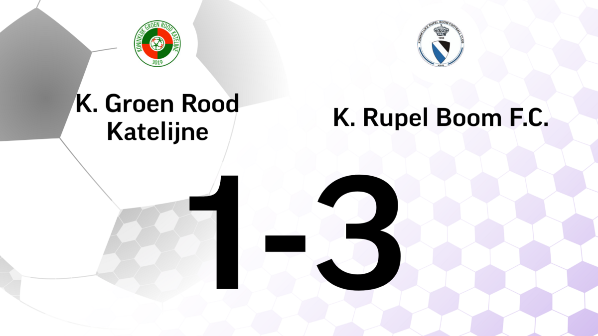 Overduidelijke overwinning voor Rupel Boom B tegen GR Katelijne | GVA