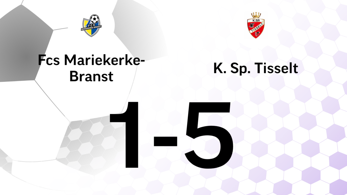 Zege Tisselt op Mariekerke-Branst | GVA