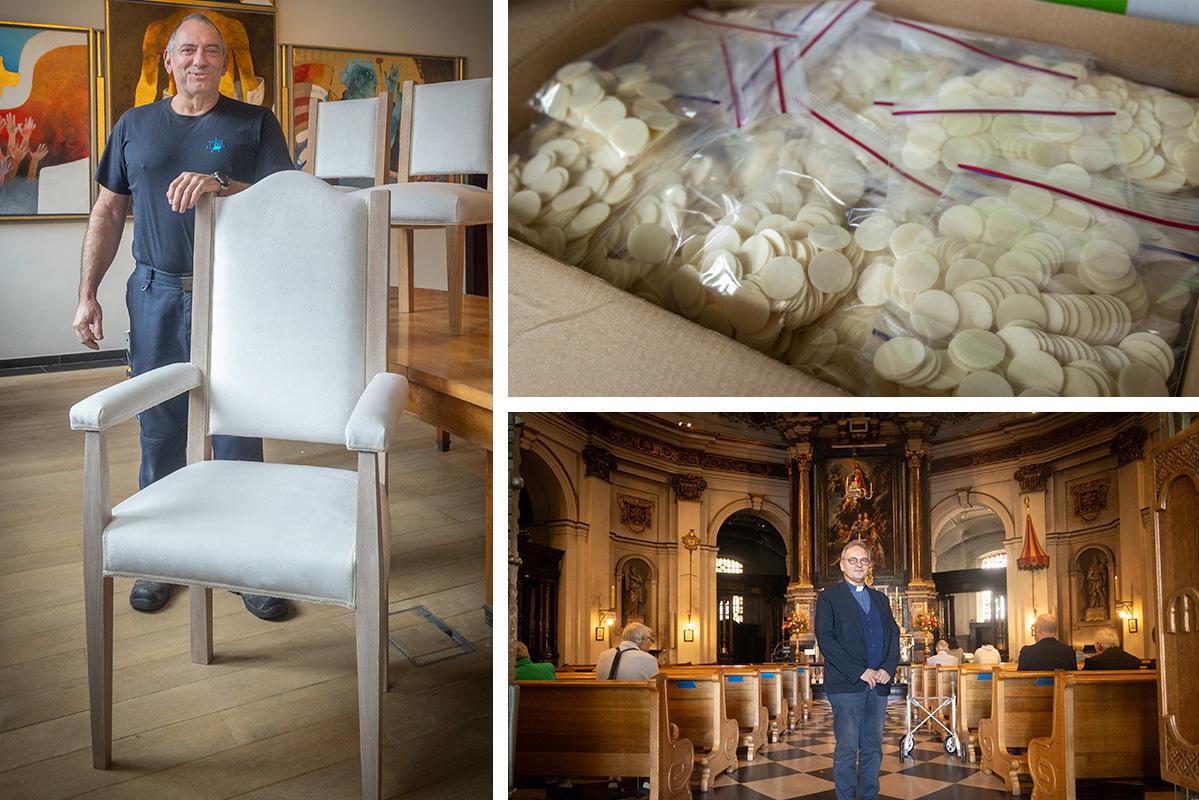 Van de pastoor tot de stoelenmaker en hostiebakker: zij verzorgen de ...