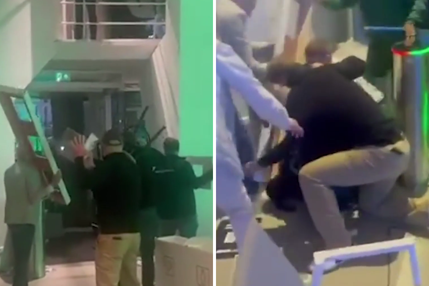 Beelden tonen hoe verdachte van dodelijke steekpartij in Rotterdam ...