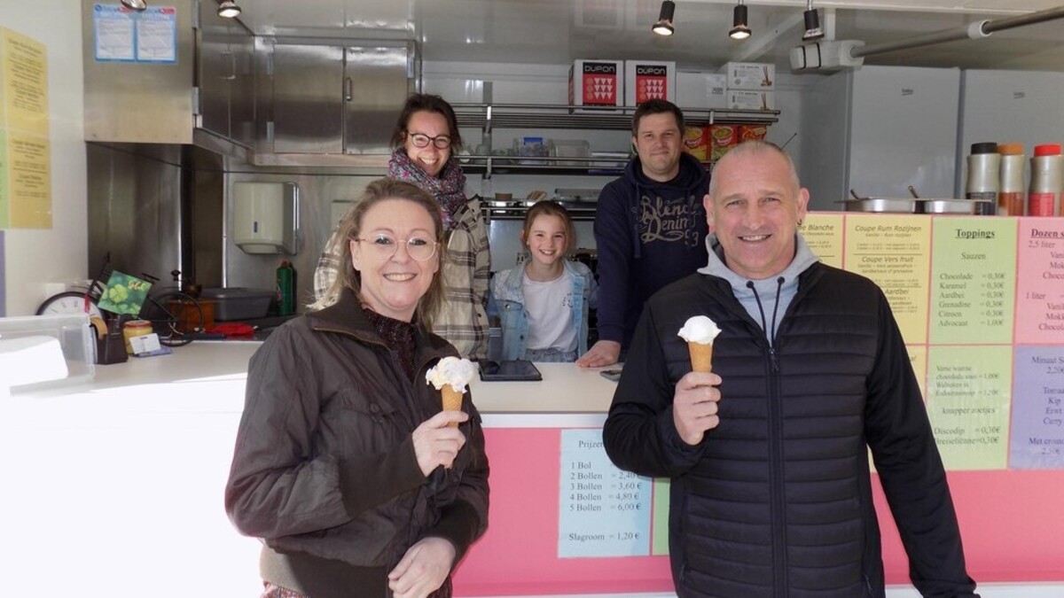 Ook Patrick Goots smelt meteen voor ijsjes van Dikkies Cremke | GVA