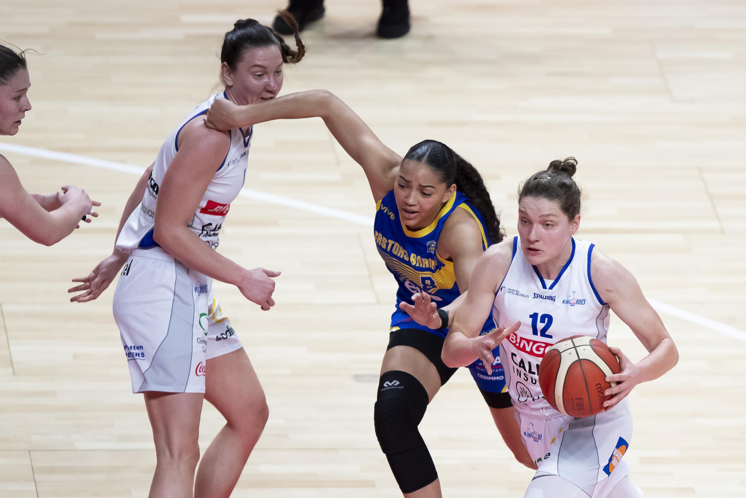 Kangoeroes Mechelen verslaat Castors Braine na thriller en pakt derde bekerzege op rij in ...