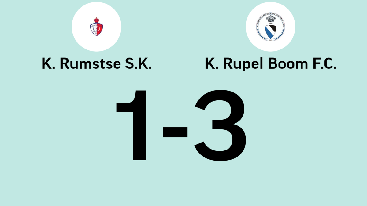Rupel Boom B wint duel met Rumst | GVA