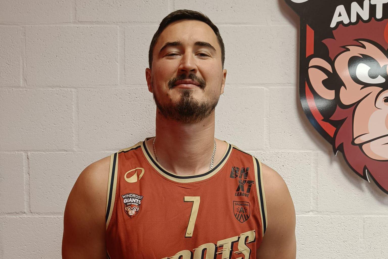 Stefan Pot nieuwe guard van Windrose Giants Antwerp | GVA