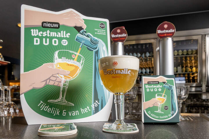 Tijdelijke Westmalle Duo van ‘t vat enthousiast onthaald door bierkenners: “De bananen vliegen ...