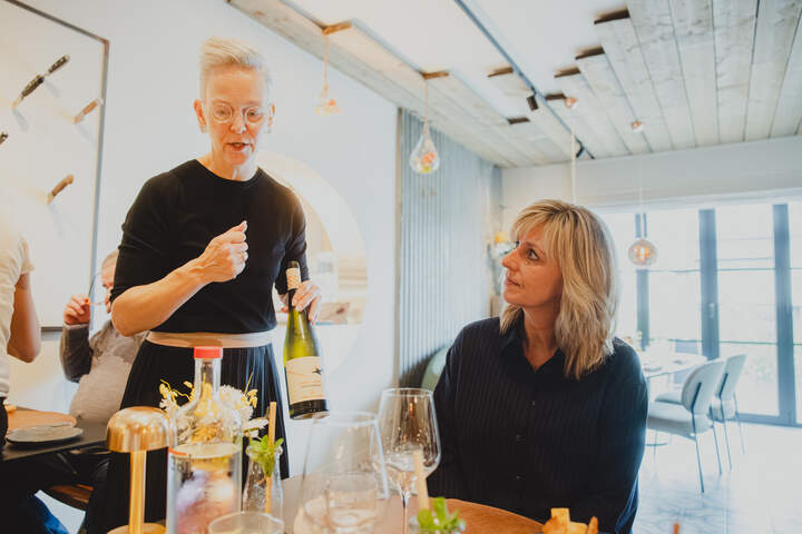 Naar het favoriete restaurant van Sabine Hagedoren: “Ik drink één glas ...