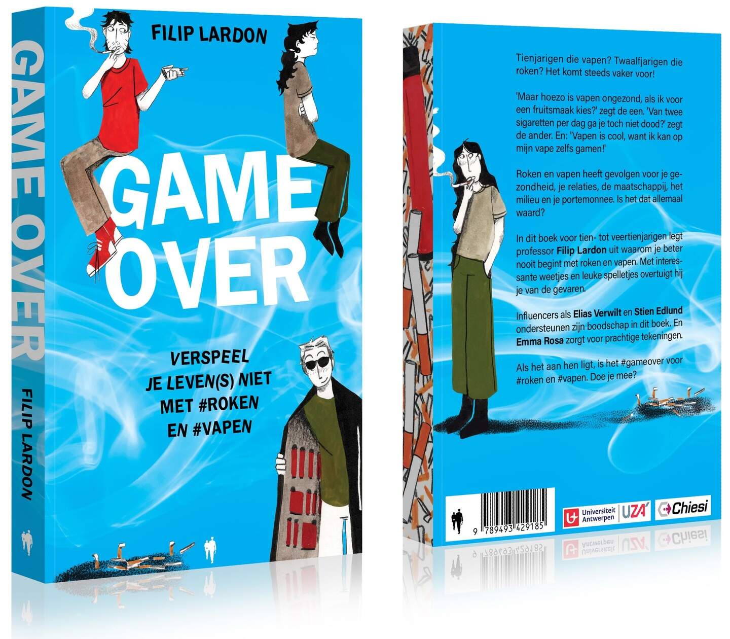 Met nieuw boek wil kankeronderzoeker Filip Lardon jongeren wapenen ...