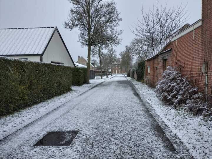 IN BEELD. Eerste sneeuw van 2026 in de provincie, vooral de Kempen ...