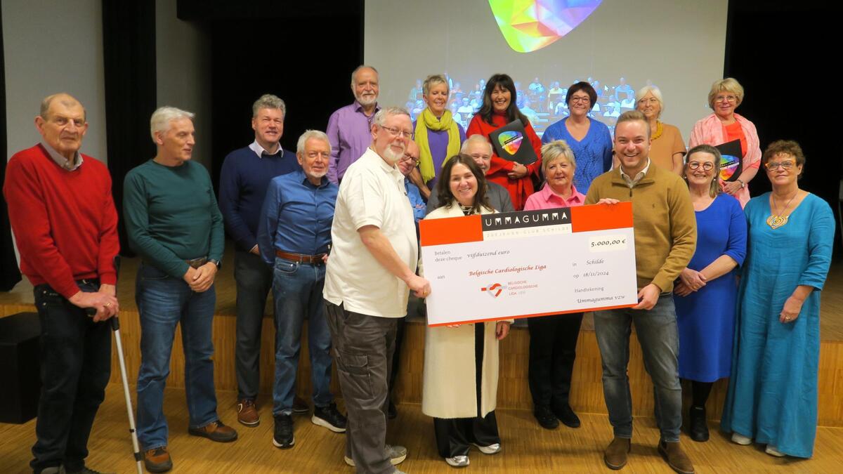 ‘Ummagumma on the rocks’ brengt 5000 euro op voor Cardiologische Liga | GVA