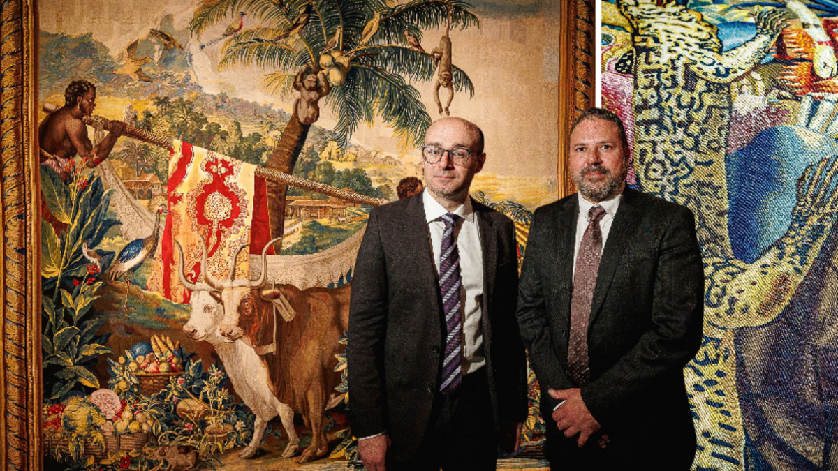 Maltezen in de wolken over restauratie wandtapijten in wereldvermaard ...