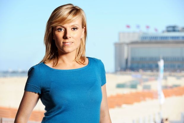 Catherine Moerkerke zegt 'VTM Nieuws' even vaarwel | GVA