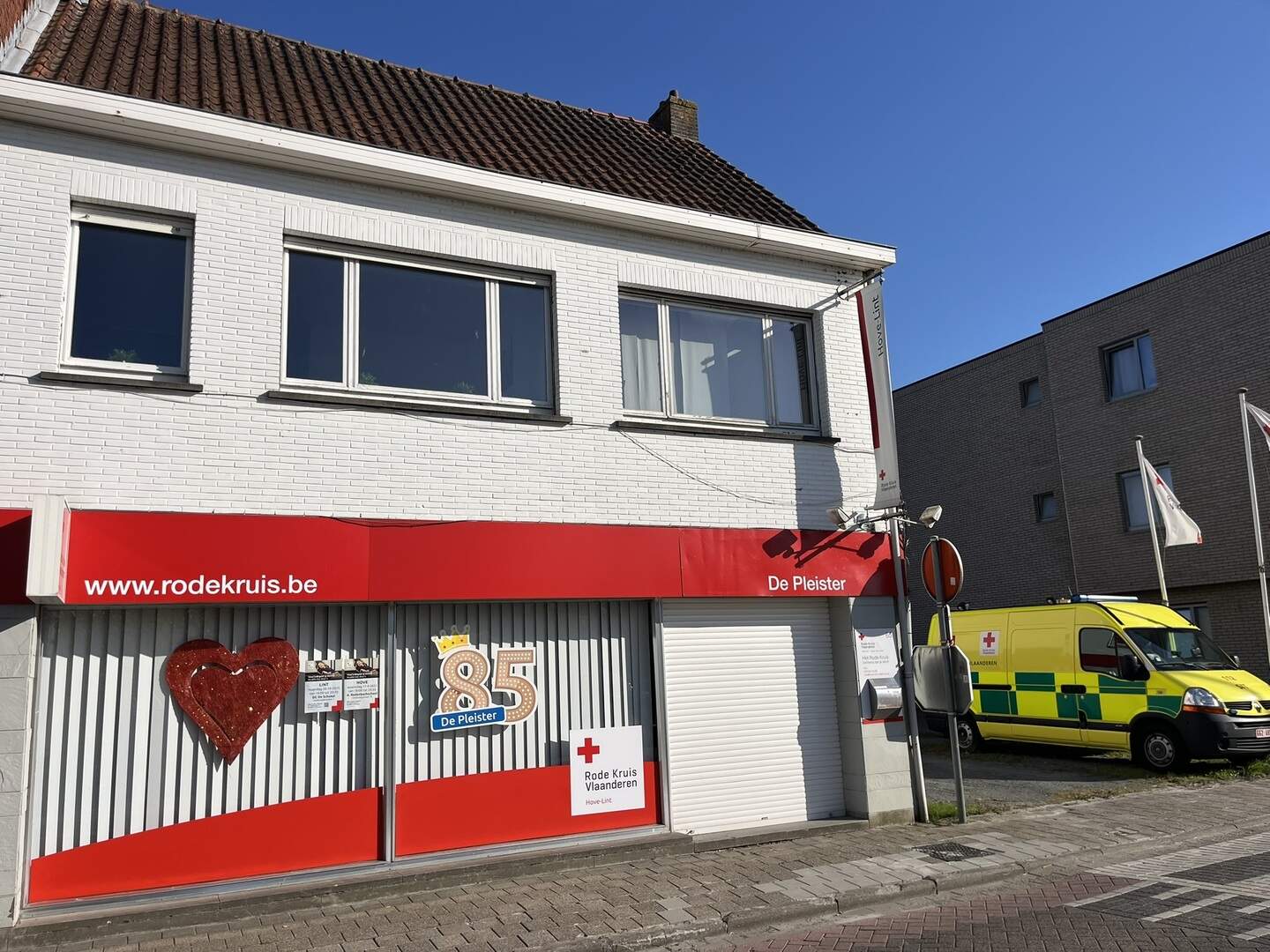 Rode Kruis afdeling Hove-Lint krijgt nieuwe stek langs de ...
