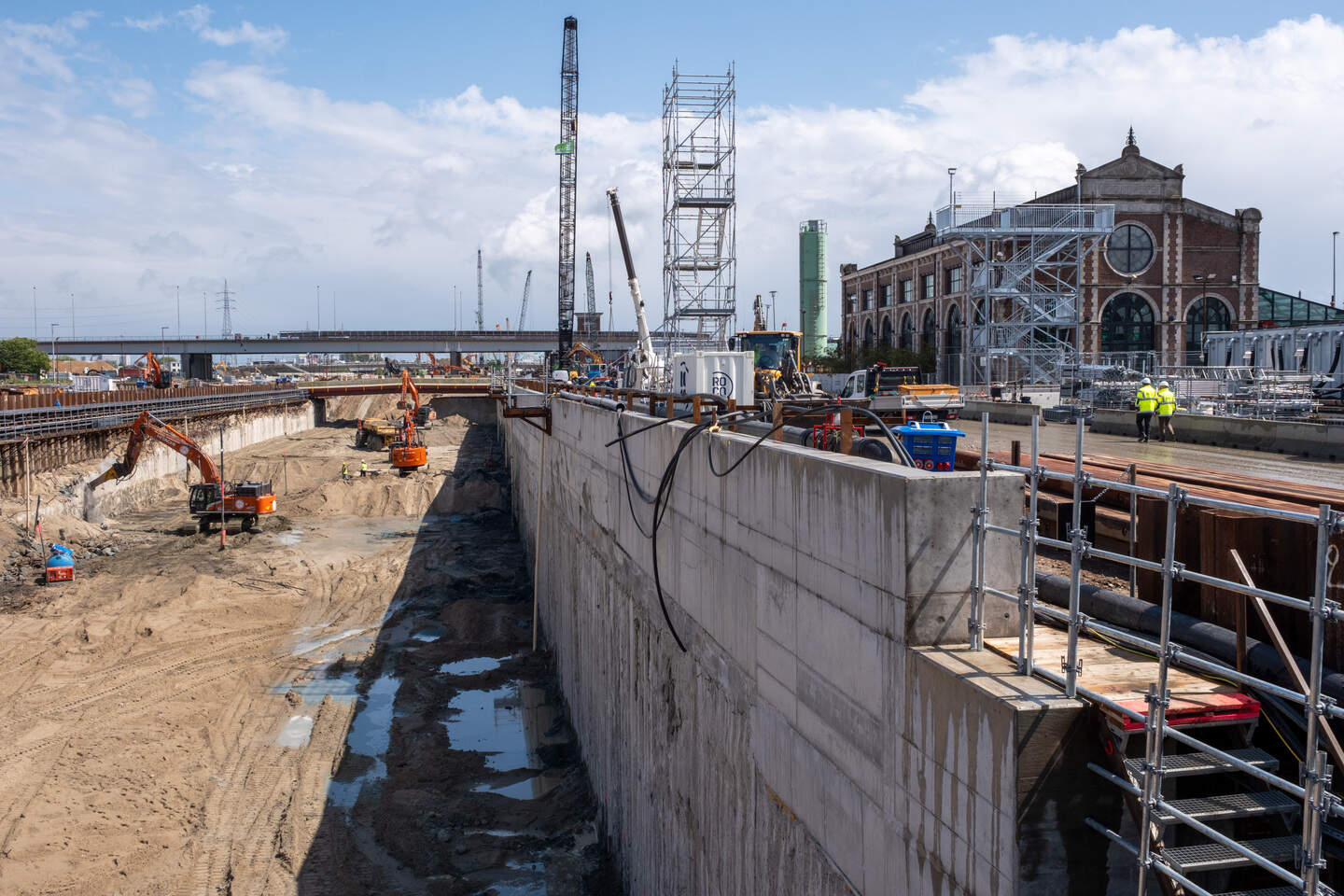 Kanaaltunnels die Scheldetunnel moeten verbinden met Antwerpse Ring ...