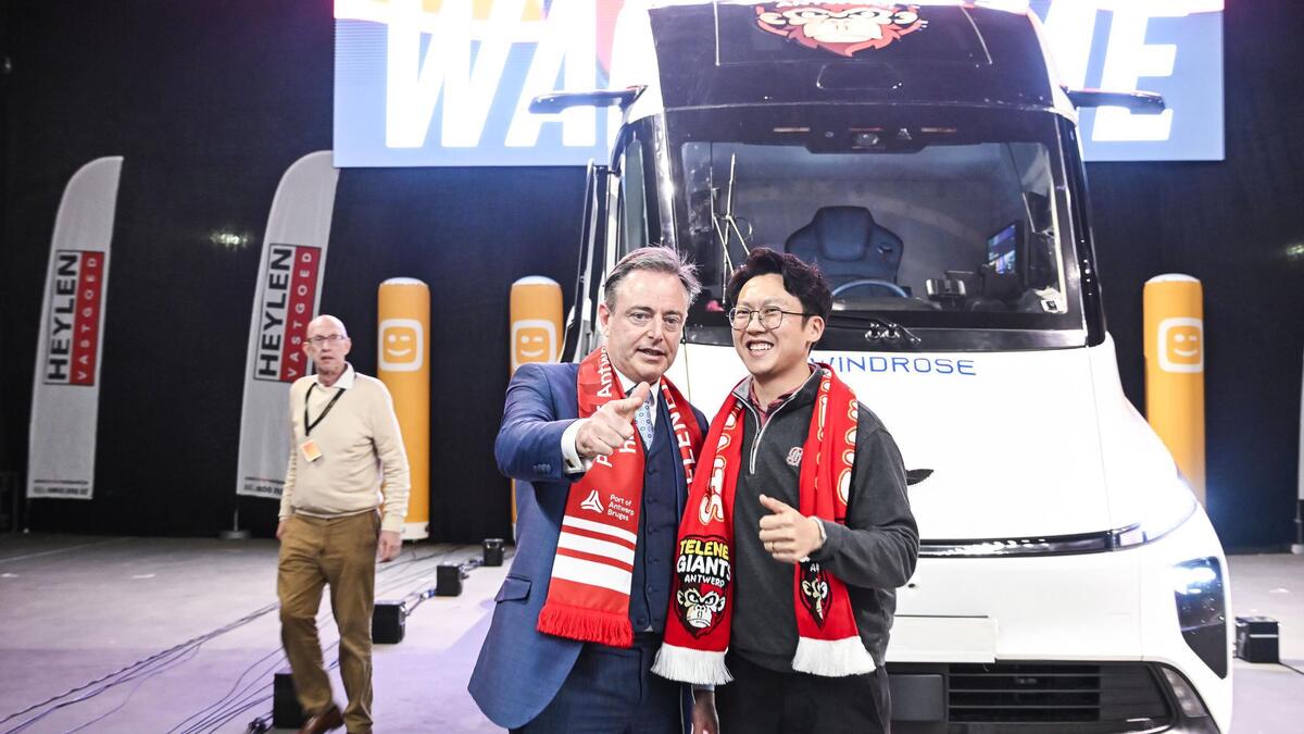 Chinese bouwer van e-trucks Windrose plant grote assemblagefabriek in ...
